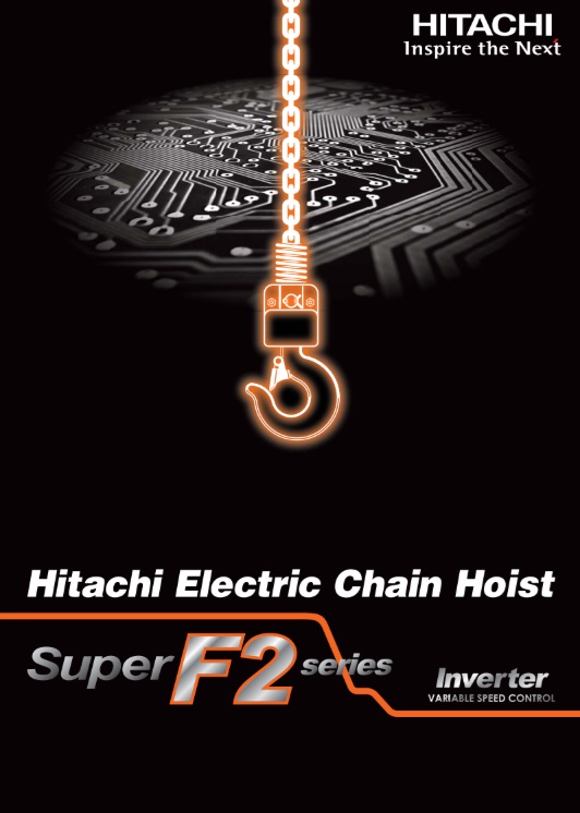 Catalogue Hitachi chain hoist super F2 seri